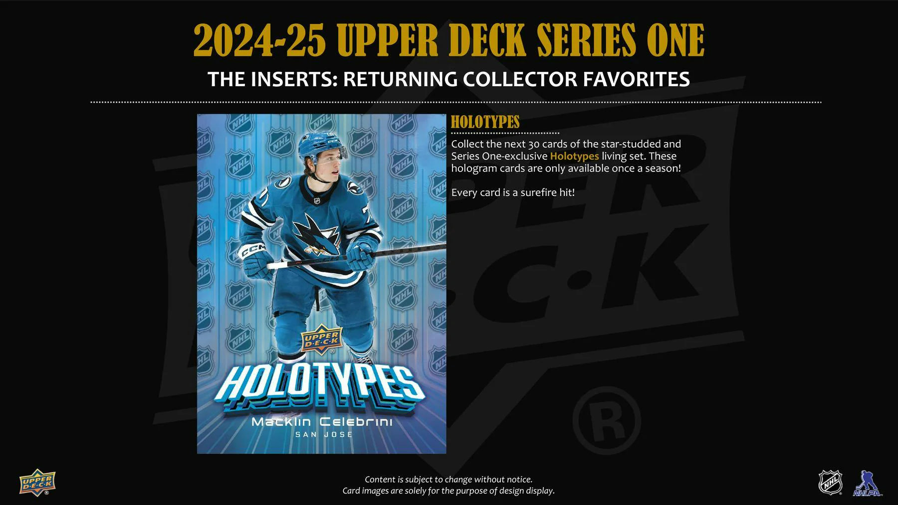2025-26 Upper Deck UD Series 1 Hockey Hobby Box – Overtime Sportscards