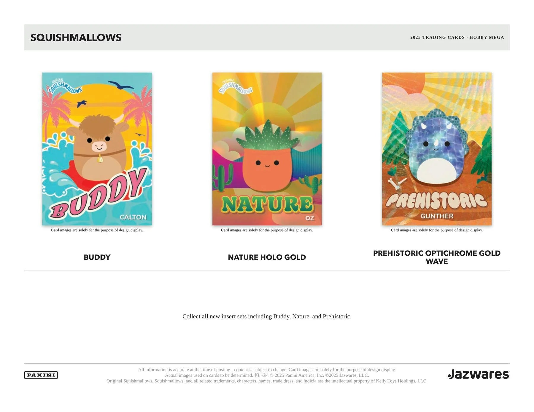 Panini Original SQUISHMALLOWS Series 2 Mega Box – Overtime Sportscards