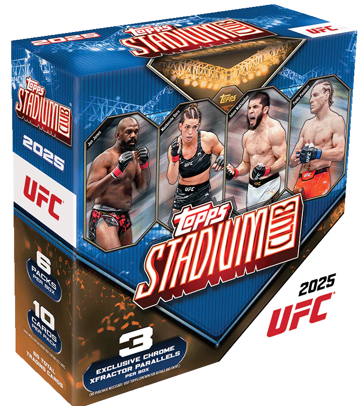 2025 Topps Stadium Club UFC MEGA Box – Overtime Sportscards