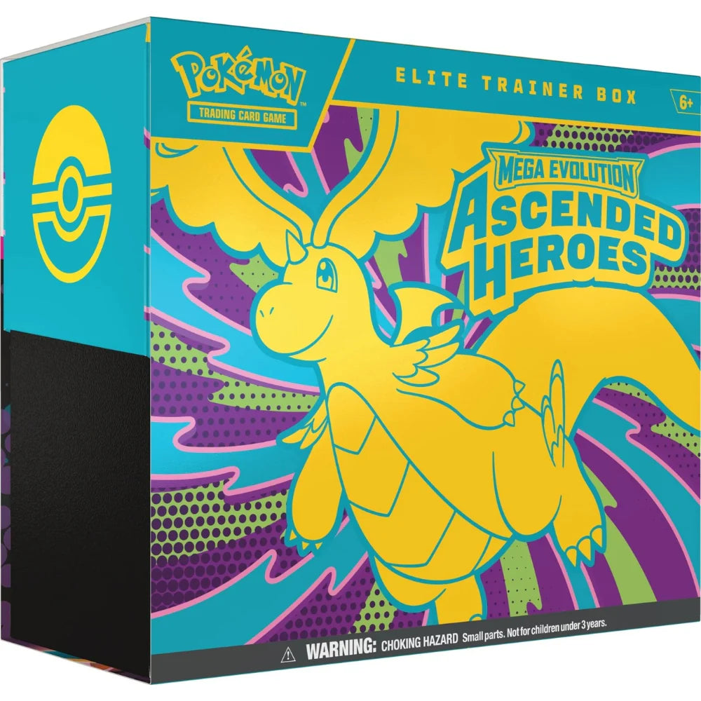 Pokémon ASCENDED HEROES - ETB Elite Trainer Box - Mega Evolutions ...