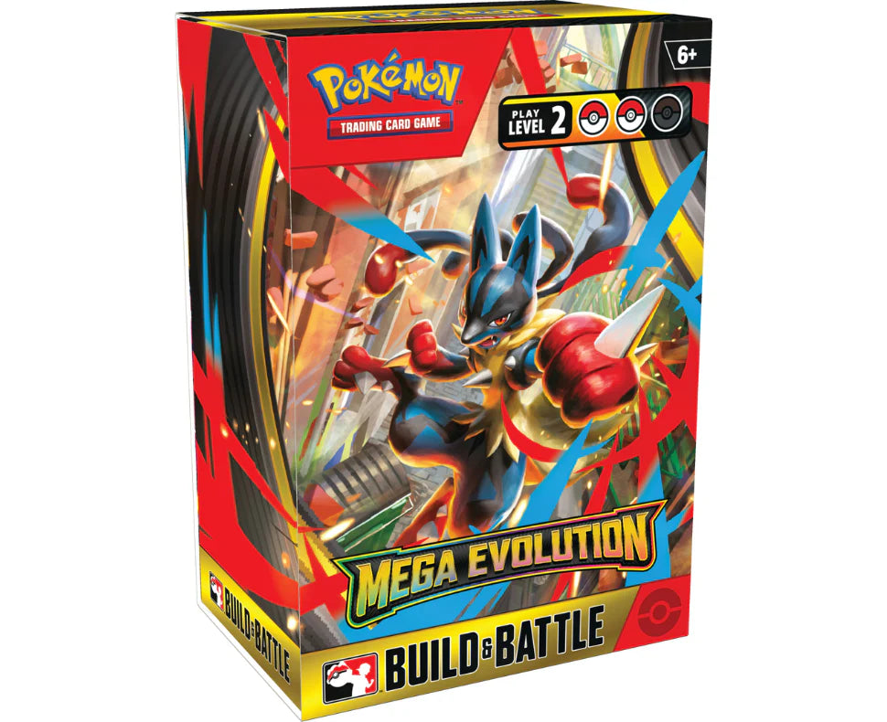 Pokémon MEGA EVOLUTIONS Base Set - Sealed Build & Battle – Overtime ...