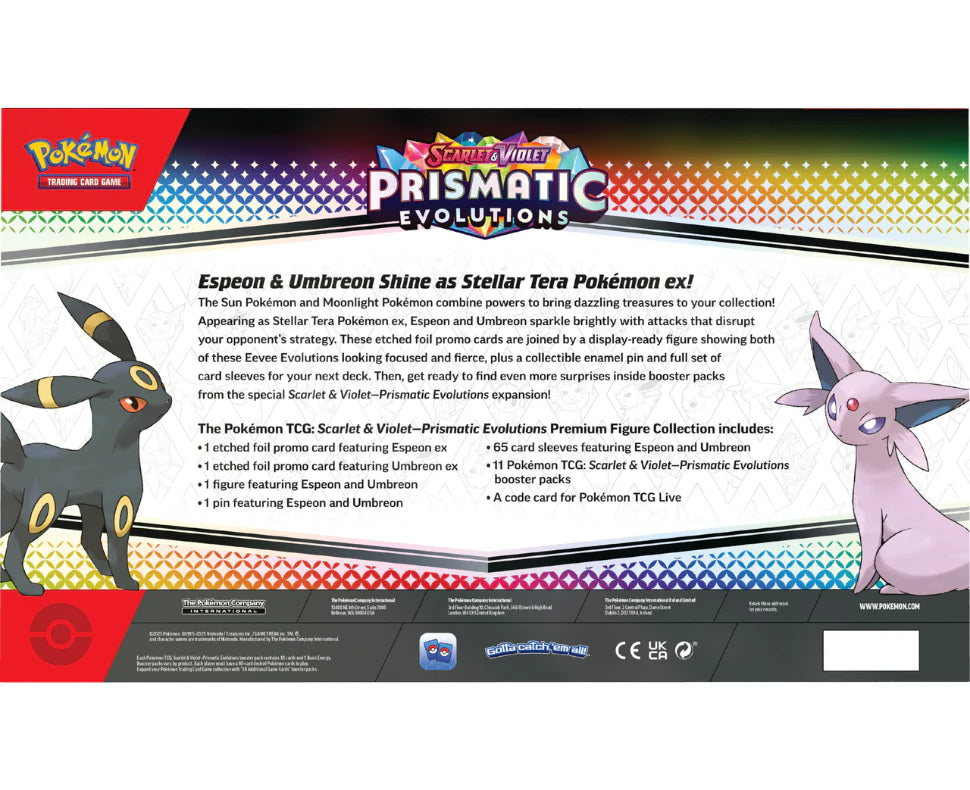 Pokemon - Prismatic Evolutions Premium Figure Collection – Overtime ...