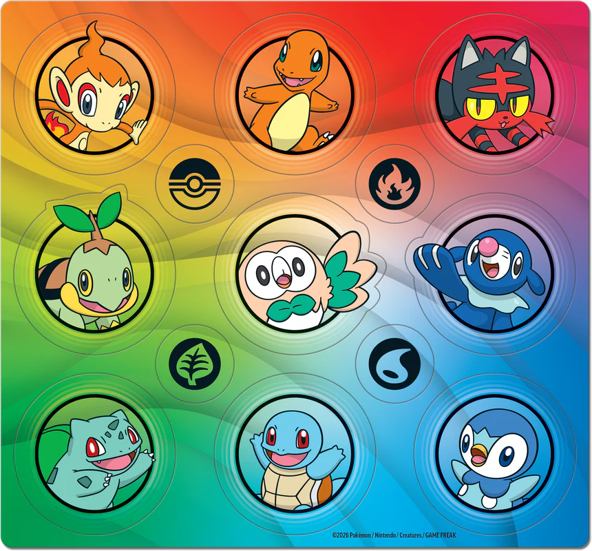 Pokemon - First Partner Illustration Collection - Series 1 – Overtime ...
