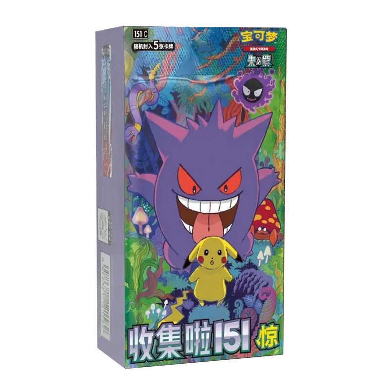 Chinese Pokémon Collect 151 Suprise Booster Box – Overtime Sportscards