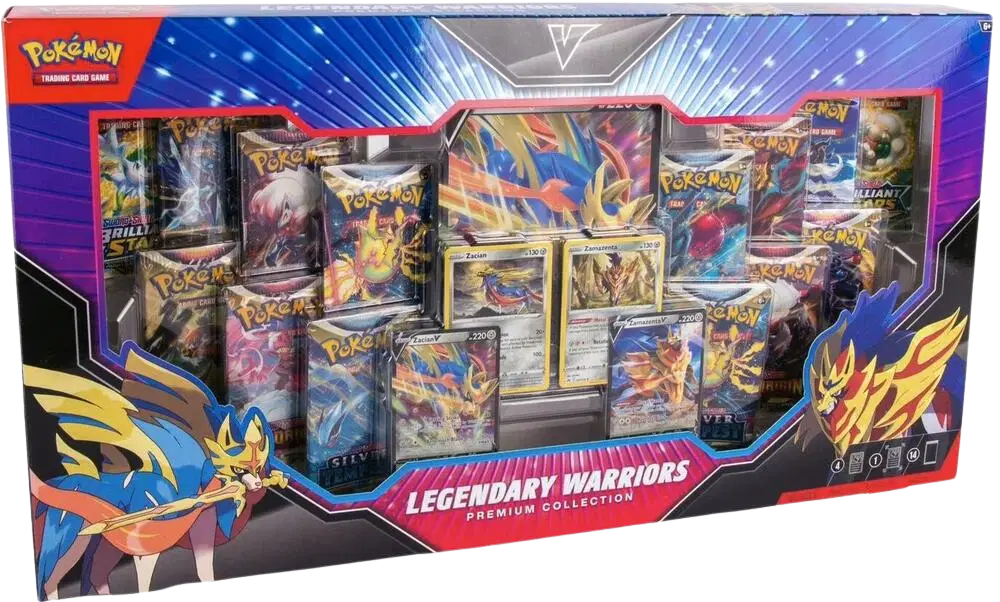 Pokémon LEGENDARY WARRIORS Premium Collection - Sword & Shield ...